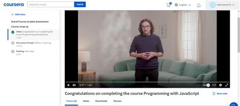 Sabariswaran M On Linkedin Javascript Jest Testing Codecoverage Learningjourney Coursera