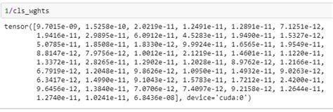 very small class weights nlp pytorch forums