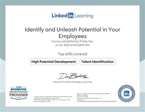 Pralay Sau On Linkedin Certificate Of Completion
