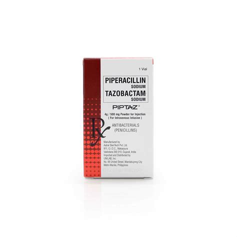Piptaz® 4g 500mg Powder For Injection