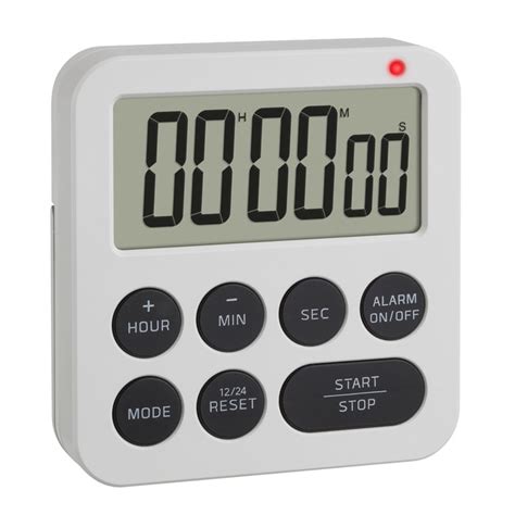 Tfa Dostmann Digital Count Down Timer With Stopwatch And Alarm Clock