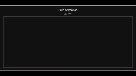 I Recently Stumbled Across A Path Animation Implementation Using