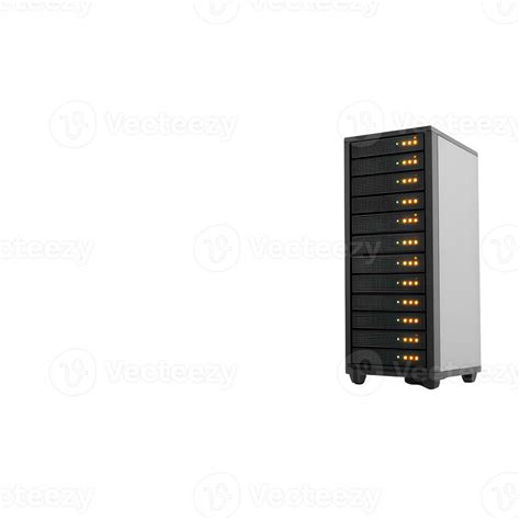 Modern Data Server Designed For Efficient Data Storage And Processing 54710978 Png