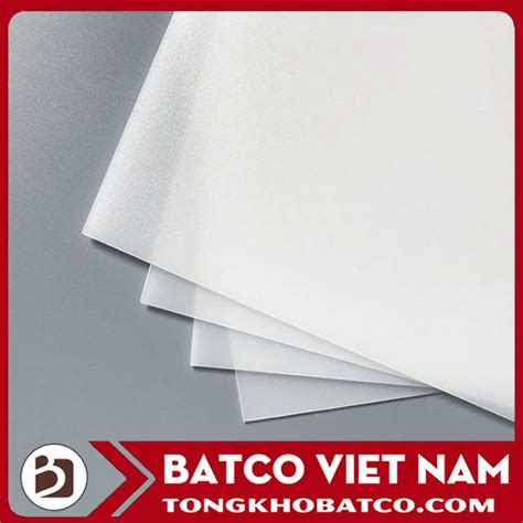 Polystyrene Light Diffuser Sheets Batco Vietnam