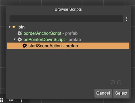 Creating A Script Node Phaser Editor D Help