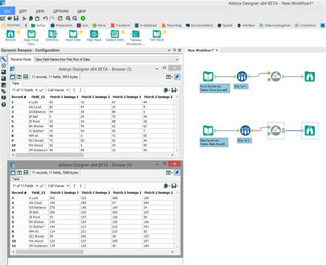 Alteryx For Sport Reshaping Your Excel Worksheets The Information Lab