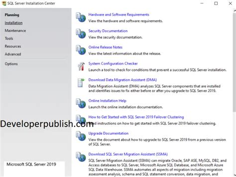 Download & Installing SQL SERVER 2019 Developer Edition for free
