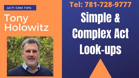 Simple And Complex Act Lookups Friendly Act Crm Software Database Sales Support And Training