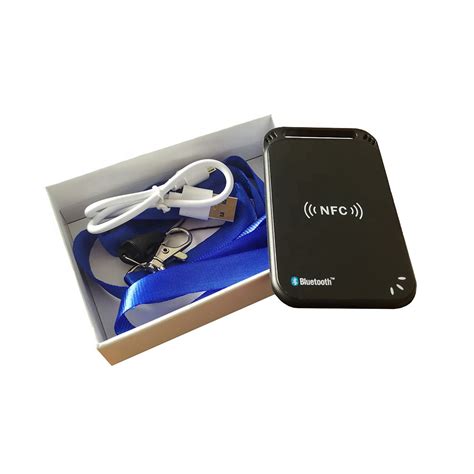 Portable Bluetooth Rfid Reader Hr309 Iso14443a 1356mhz
