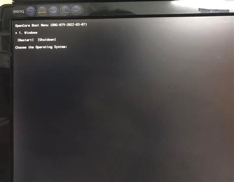 No Macos In Opencore Boot Menu Rhackintosh
