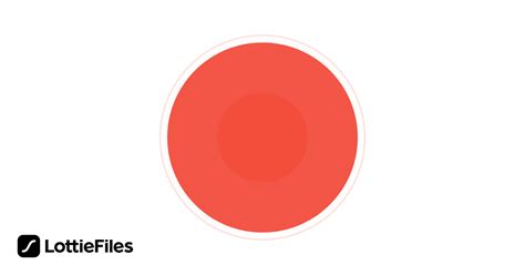 flashing red light animated
