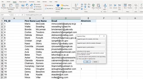 How To Sign An Excel Document Layer Blog