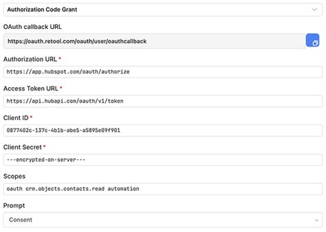 Authorizationscope Mismatch Error When Connecting Hubspot 💬 Queries