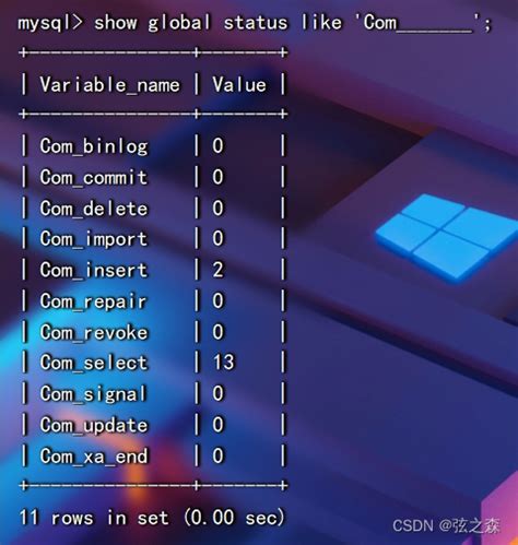 三十五、【进阶】mysql性能查看 Csdn博客