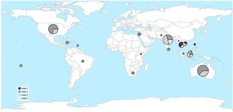 Genetic Structure Across Geography Of The 208 M Indica Accessions