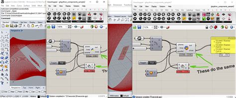 New Version Of Ghpythonlib Components Serengeti Rhino WIP McNeel