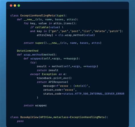 No Need To Handle Every Exception Rdjango