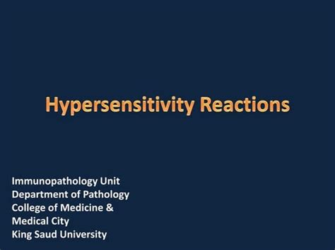 Type Ii Hypersensitivity Reaction 1pptx