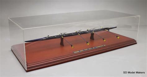 Sd Model Makers A Special Project A 30” 8 Man Rowing Shell Model