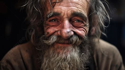 카메라를 보고 웃는 노인 못생긴 남자의 사진 못생긴 남성 배경 일러스트 및 사진 무료 다운로드 Pngtree