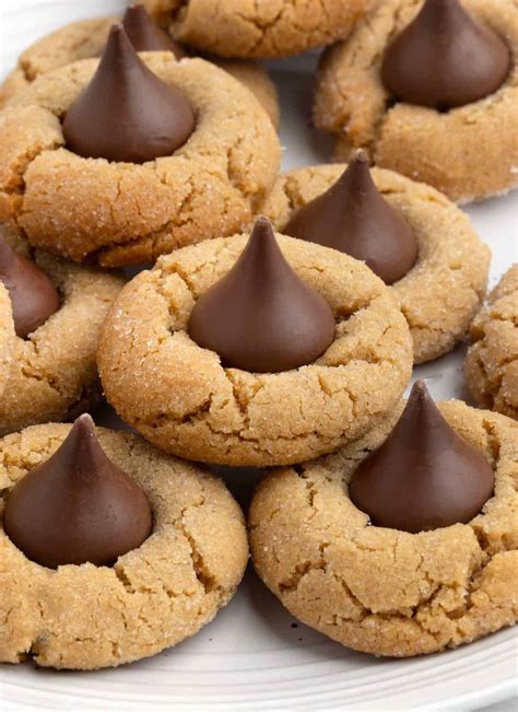Peanut Butter Blossom Cookies Design Eat Repeat