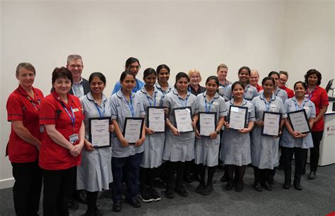 International Nurses Graduation Celebration Milton Keynes University