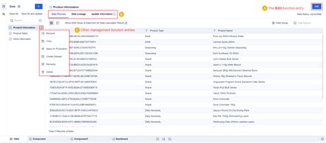 Data Management Finebi Document