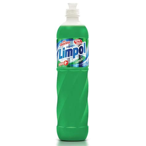 Detergente Líquido 500ml Limão 1 Un Limpol Detergente Magazine Luiza