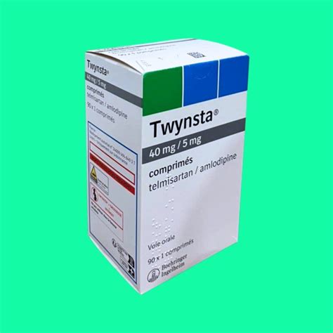 Thuốc Twynsta 40mg 5mg Là Thuốc Gì Giá Bao Nhiêu Mua ở đâu Có Tác Dụng Gì