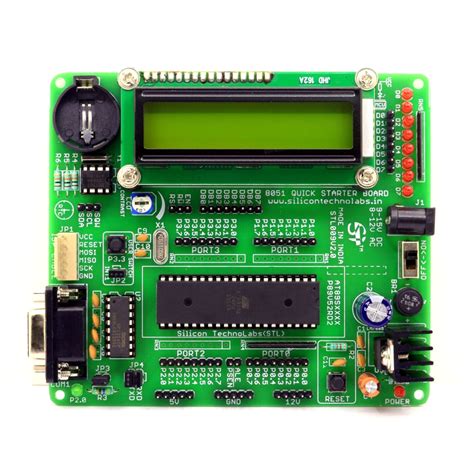 8051 quick starter development board advanced tools for prototyping