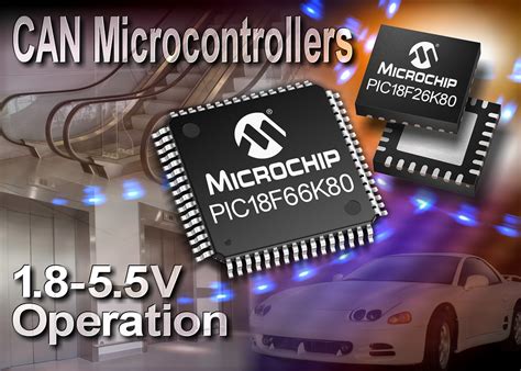 Microchip Expands CAN Microcontroller Line With Very Low Power