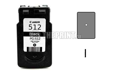[ИНСТРУКЦИЯ] Заправка черного картриджа Canon PG-512