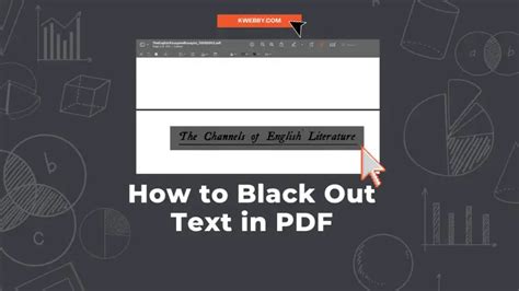 How To Black Out Text In PDF Easy Methods Kwebby
