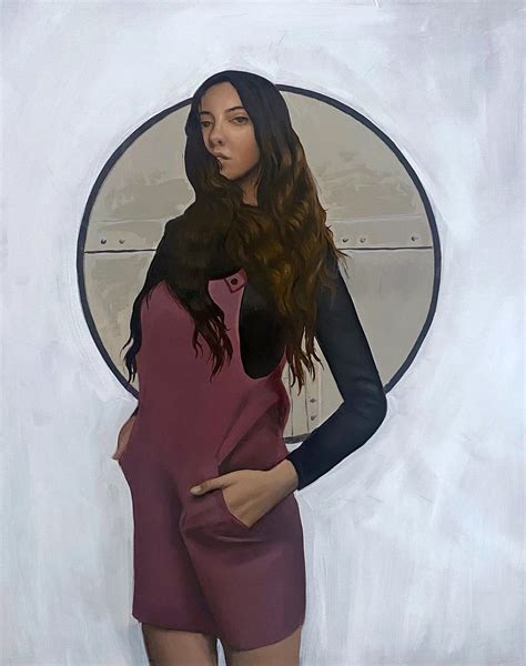 Portrait Of Julia Oil On Canvas R Painting