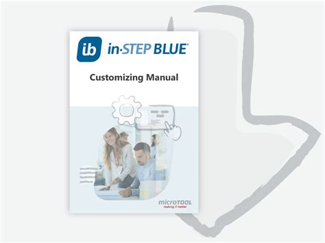 In Step Blue Customizing Manual Microtool