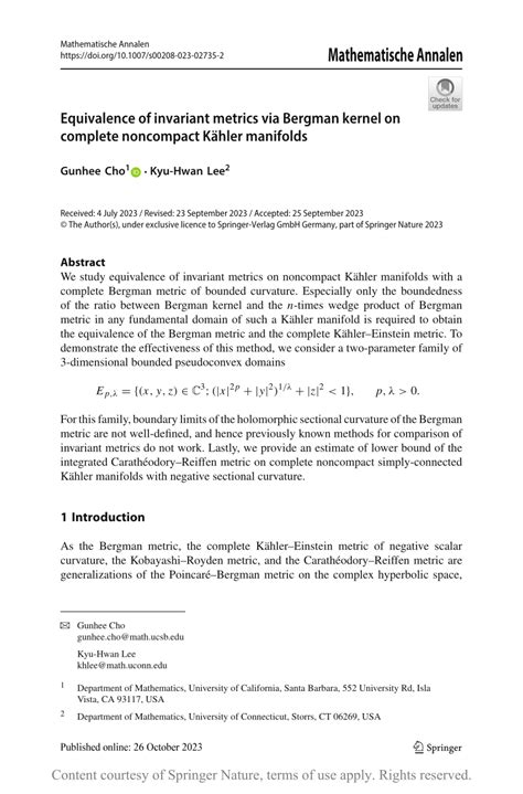 Equivalence Of Invariant Metrics Via Bergman Kernel On Complete Noncompact Kähler Manifolds