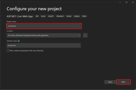 Aspnet Core User Secrets Getting Started