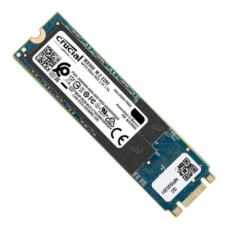 Buy Crucial Mx500 M2 Sata Ssd 500gb Ct500mx500ssd4 Pc Case Gear