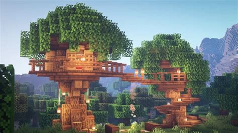 Tree House Base Minecraft Map