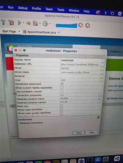 netbeans apache not recognising mysql server stack overflow