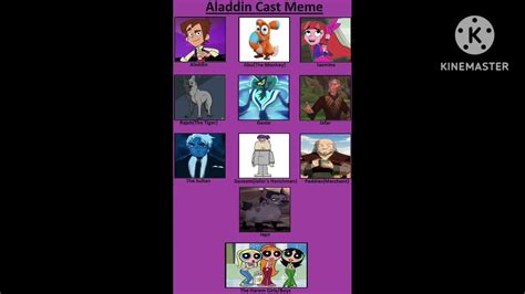 Leoladdin Cast Meme Youtube