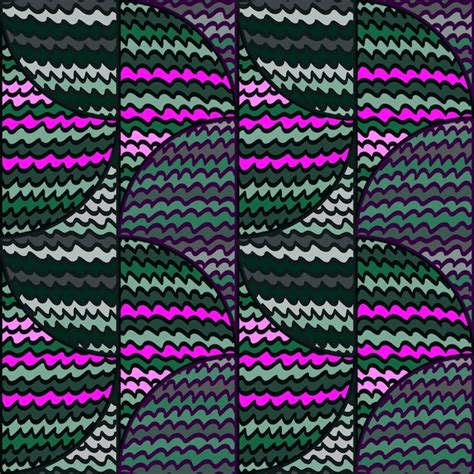 Premium Vector Abstract Zig Zag Striped Seamless Pattern Doodle Style
