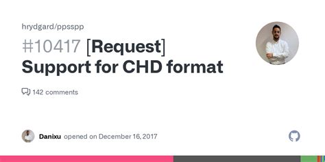 [request] support for chd format · issue 10417 · hrydgard ppsspp · github