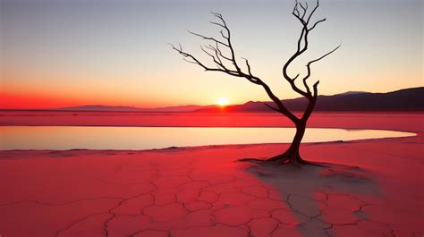 Premium Photo Tree At Sunset