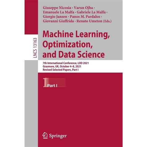 machine learning optimization and data science submarino