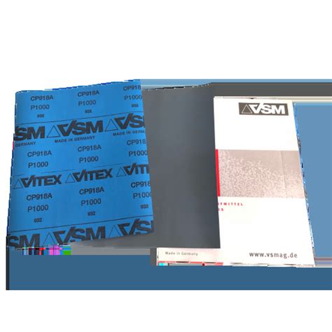 Vsm Germany Waterproof Sanding Paper Sheet 230 X 280mm Cp918a Eezee