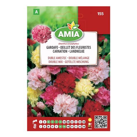 Seminte De Garoafe Culori Amestecate 05 Gr Amia Emagro