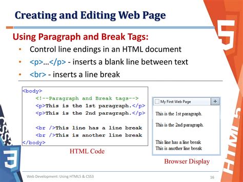 basic html structure pptx web development internet