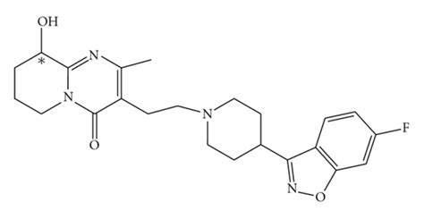 Chemical Structure Of Paliperidone Indicates Position Of Chiral Download Scientific Diagram