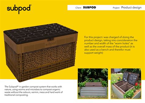Subpod Garden Compost System By Lea Chahine At